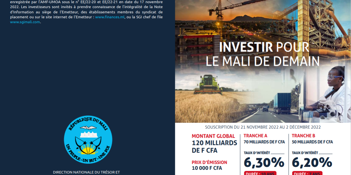 APPEL PUBLIC A L'EPARGNE - Direction Générale du Trésor et de la ...